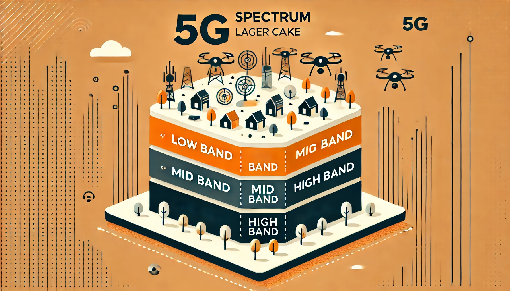 Comprendre les couches du spectre de la 5G : Débloquer les réseaux 5G ...