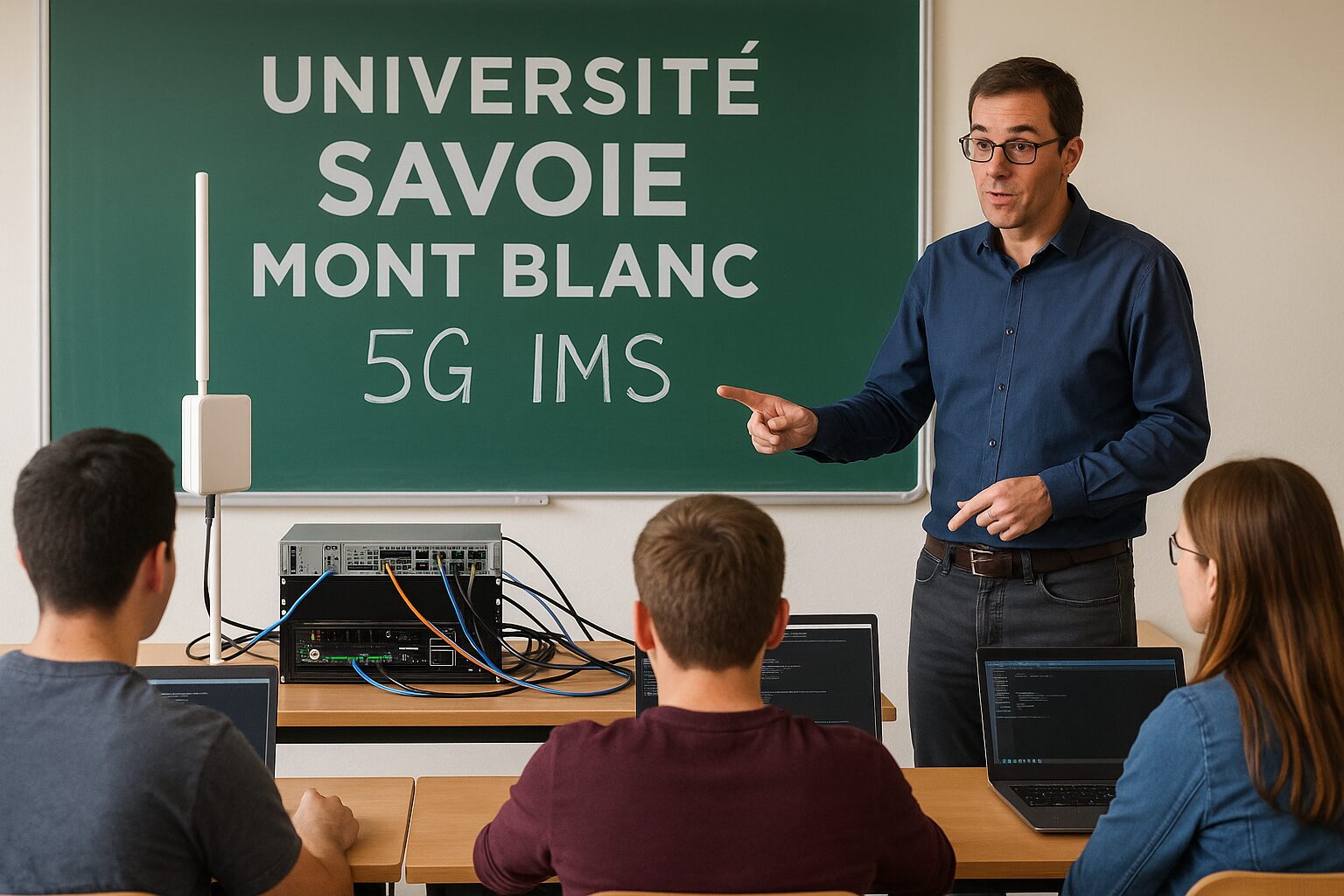 Universität Savoie Mont Blanc lehrt 5G und IMS auf die richtige Weise ...
