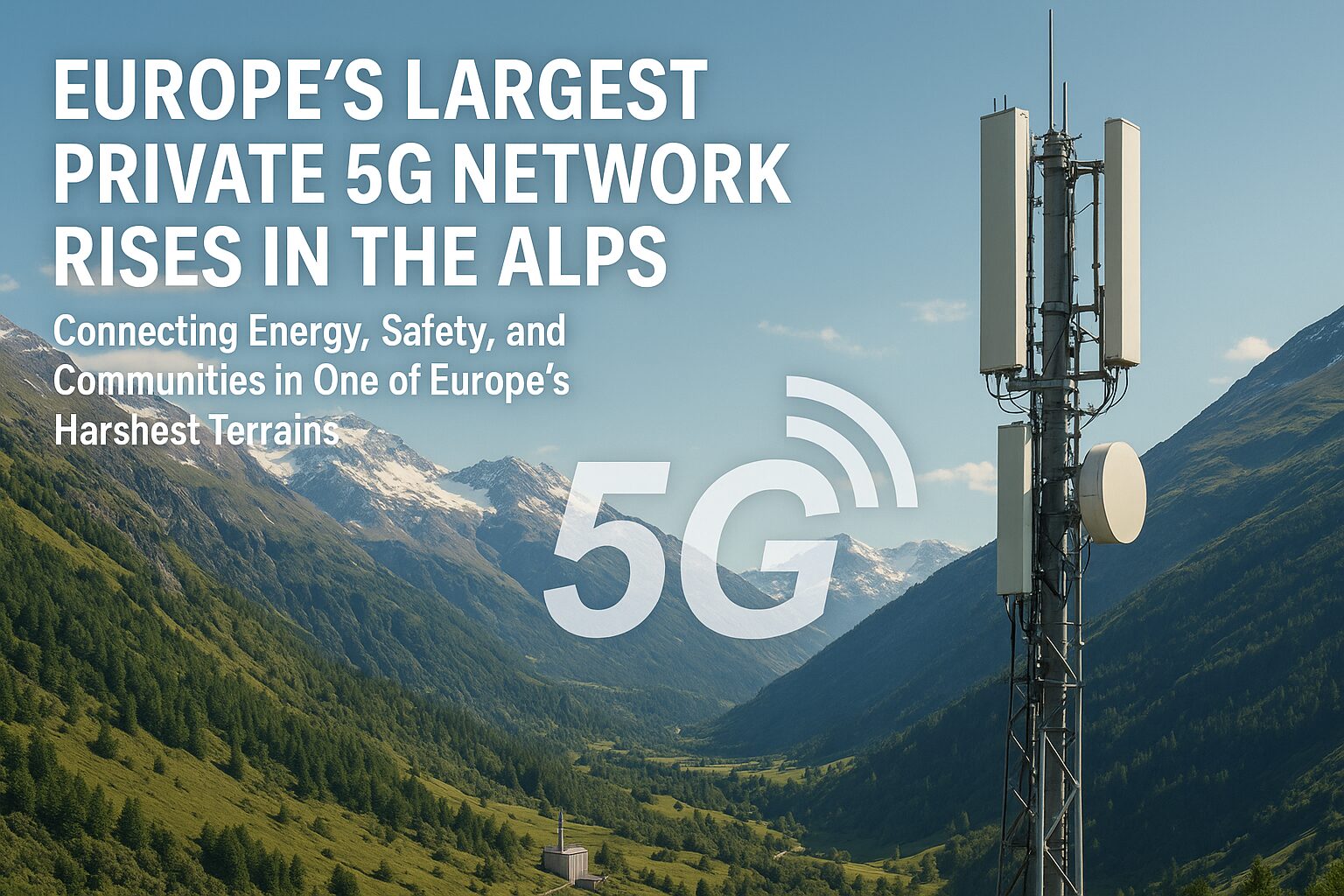 Europe’s Largest Private 5G Network Rises in the Alps - firecell.io